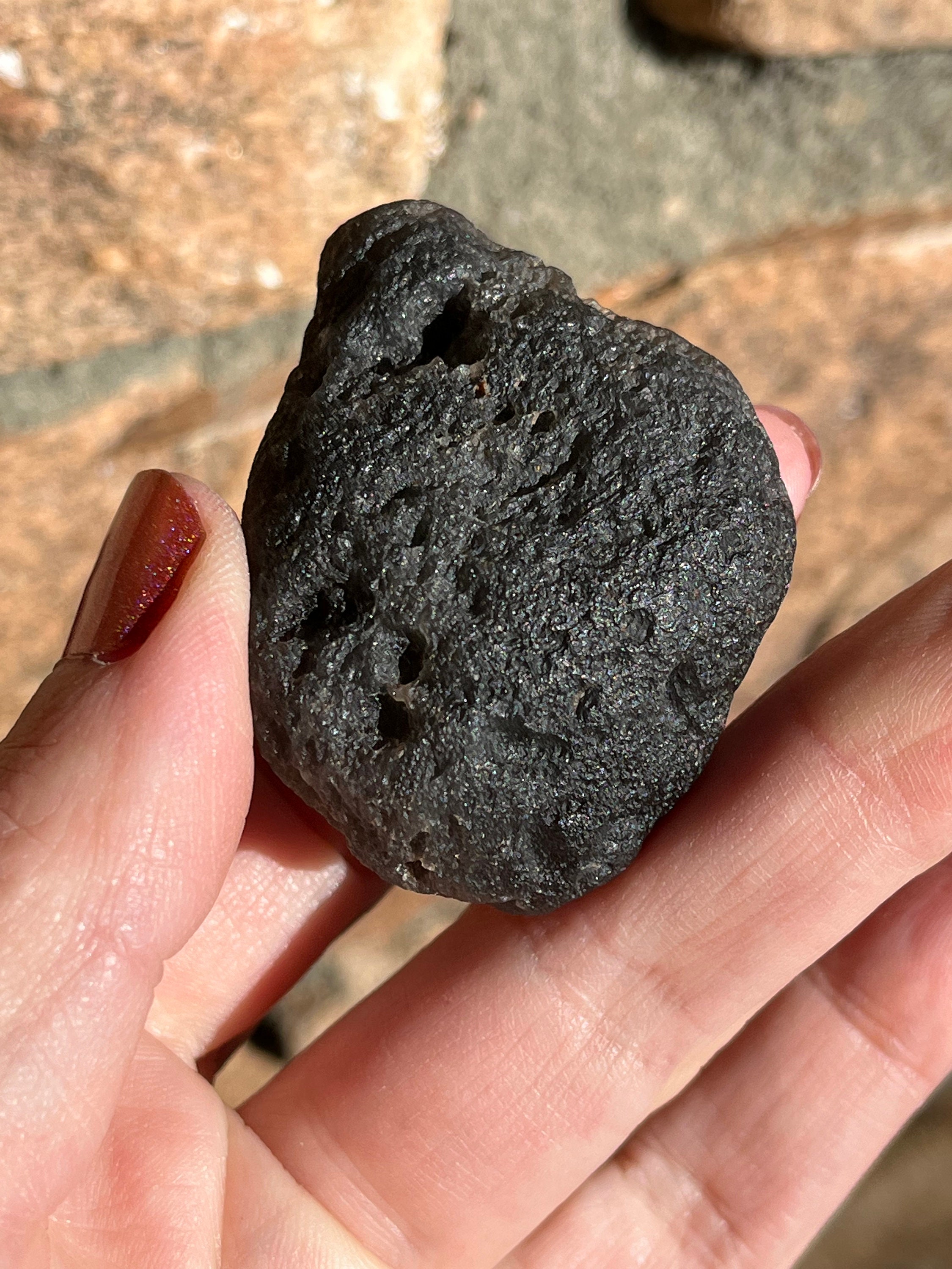 Large Agni Manitite Pseudo Tektite Natural Obsidian Indonesia Vocanic ...