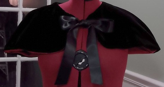 Bridal Cover Upblack Velvet Capevelvet Stolebridal Wedding - Etsy