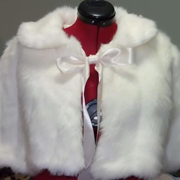 Faux Fur Capelet - Etsy