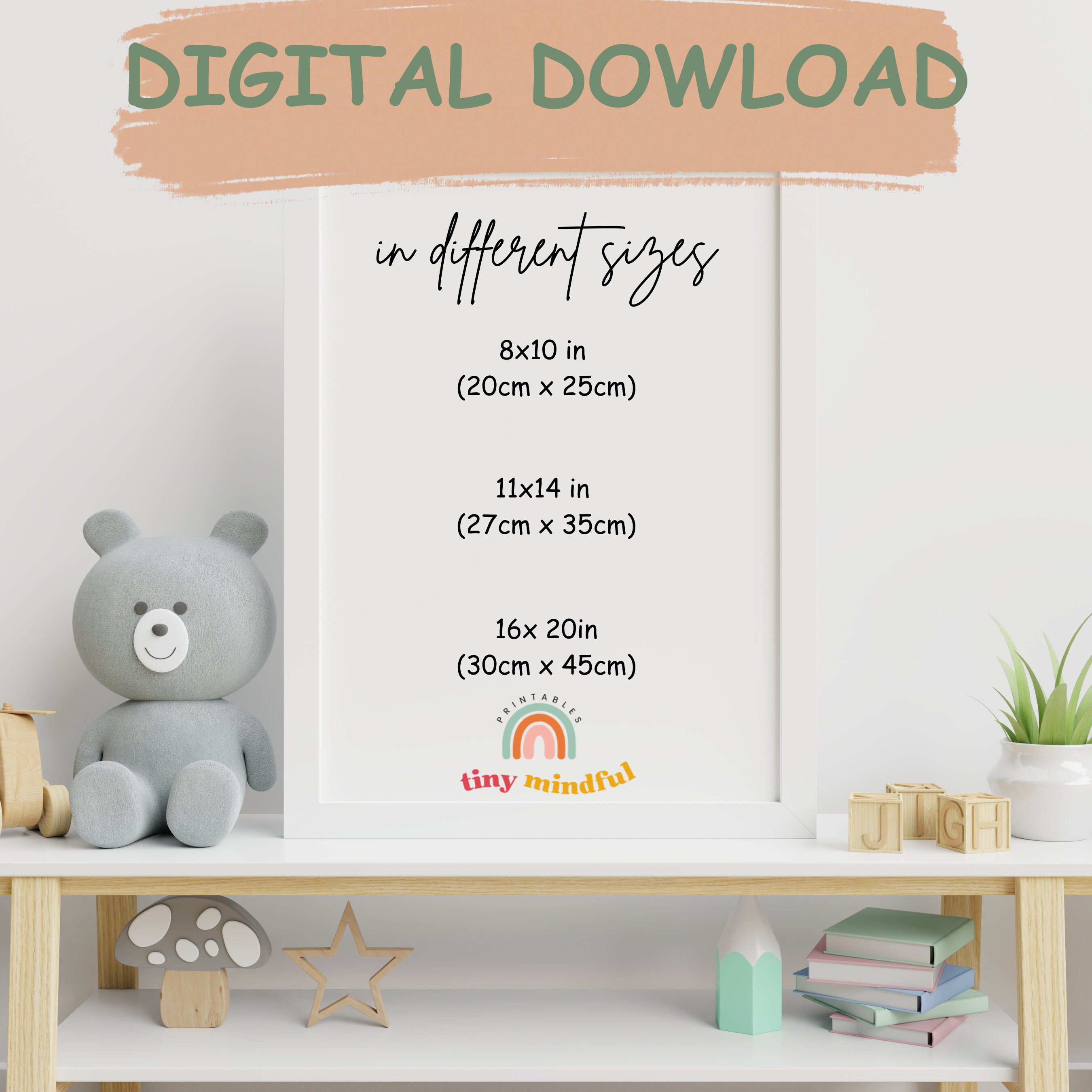 Mindfulness Breathing Poster, Circle Breathing Poster, Calming Corner ...