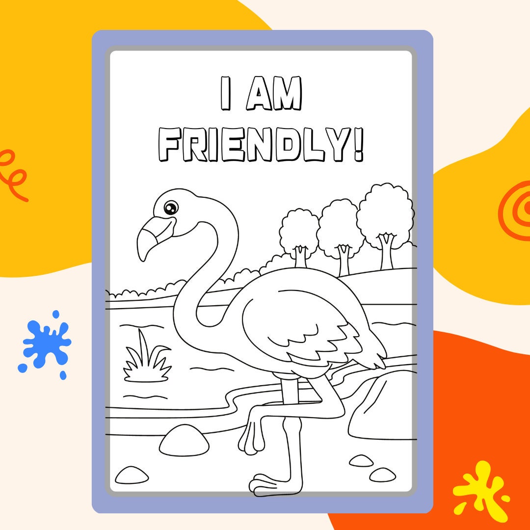 Animals Coloring Pages | Printable Coloring | Kids Coloring Simple ...