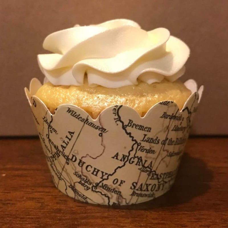 Map Cupcake Wrappers - Etsy