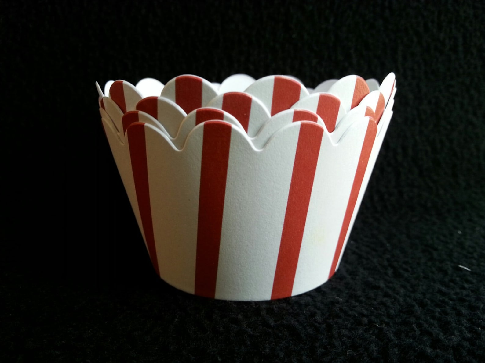 Custom Popcorn Box Cupcake Wrappers (12) - Etsy
