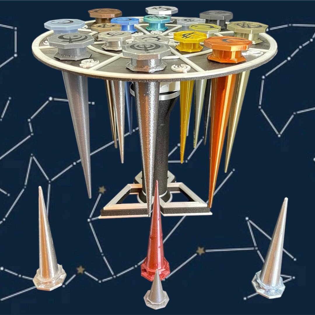 The Cosmere - Hemalergic Spike Set & Display Stand - Etsy