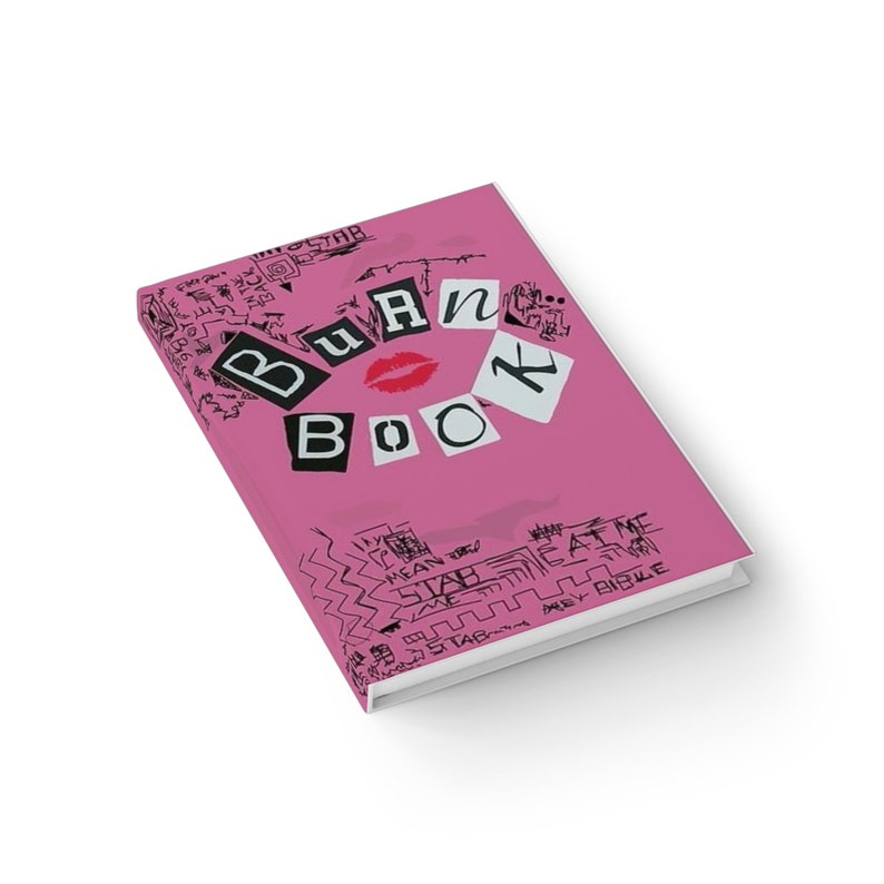 Custom Personalized Mean Girls, Burn Book, Regina George, Cady Heron ...