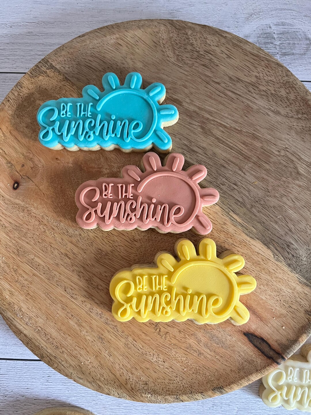 Be the Sunshine Sun - Cookie Stamp With Biscuit Cutter Shortbread ...