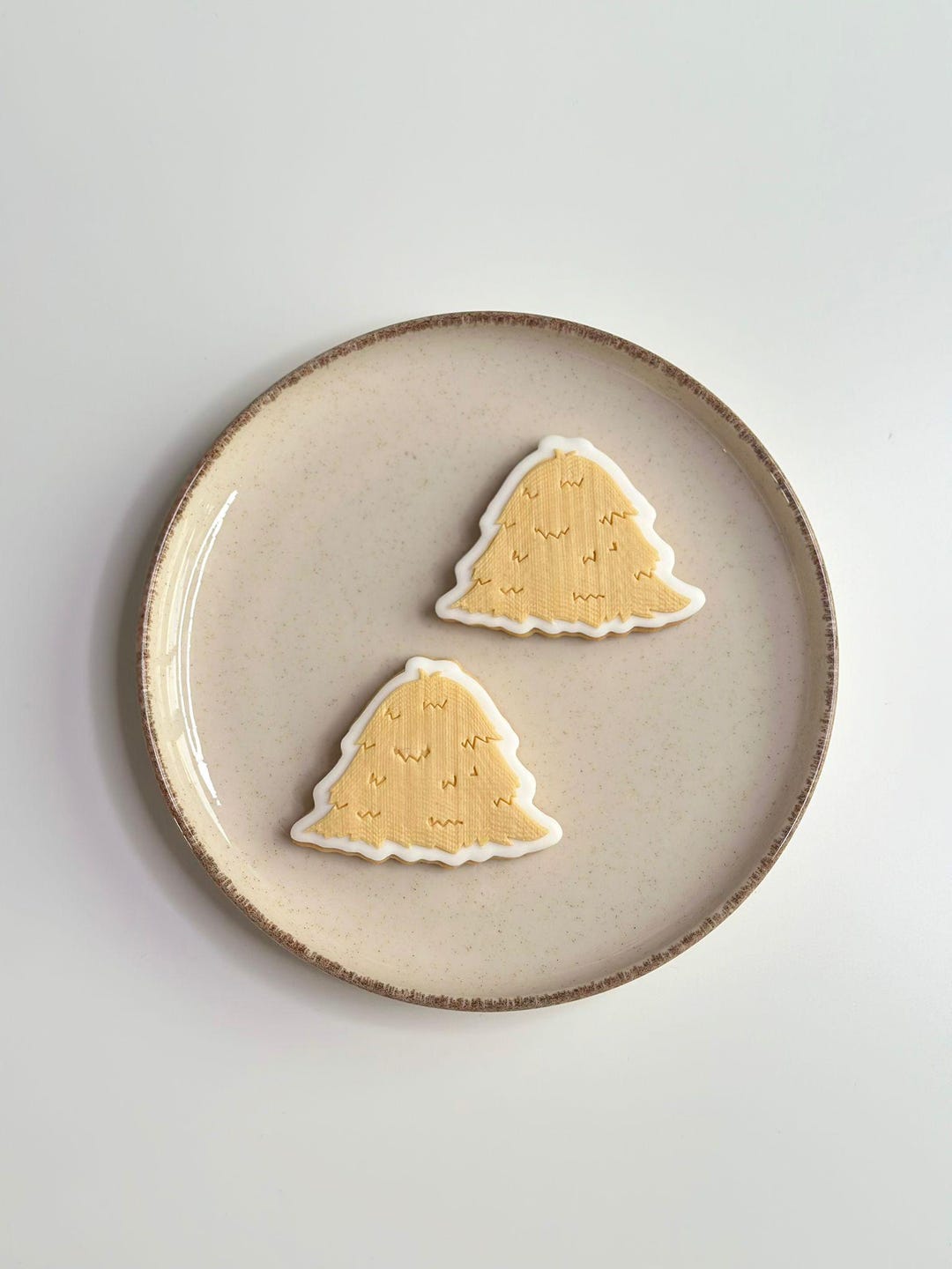 Miya Straw Bunch Cookie Stamp With Biscuit Cutter Shortbread Embosser ...