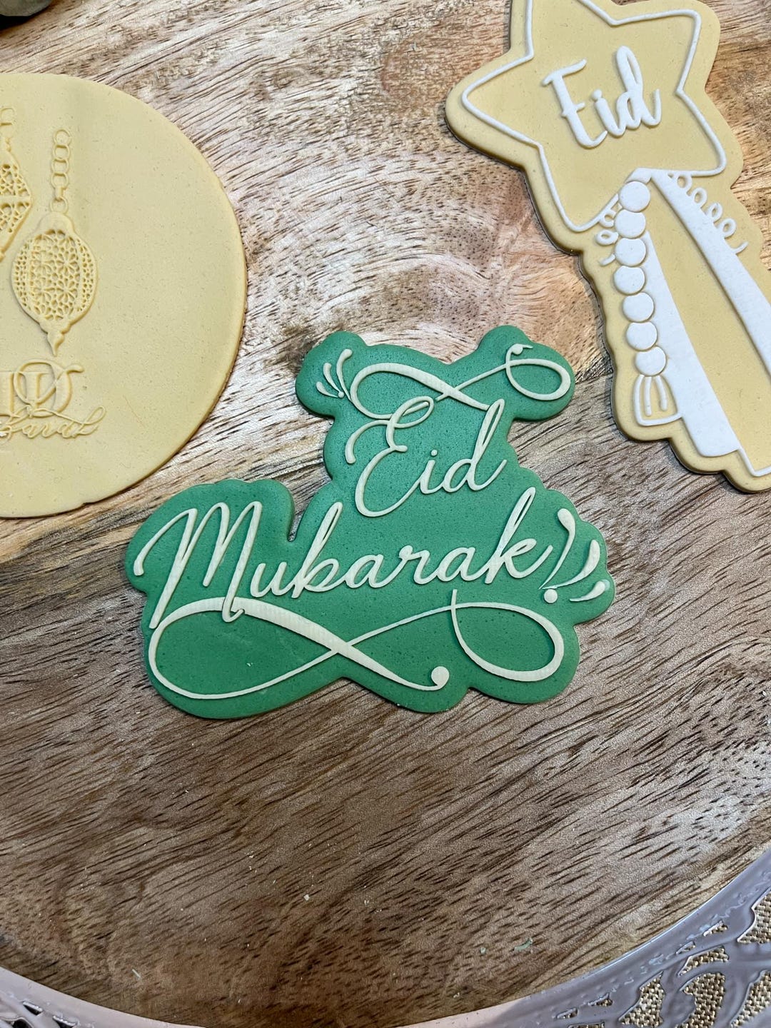 Eid Mubarak Infinity - Cookie Stamp With Biscuit Cutter | Shortbread ...
