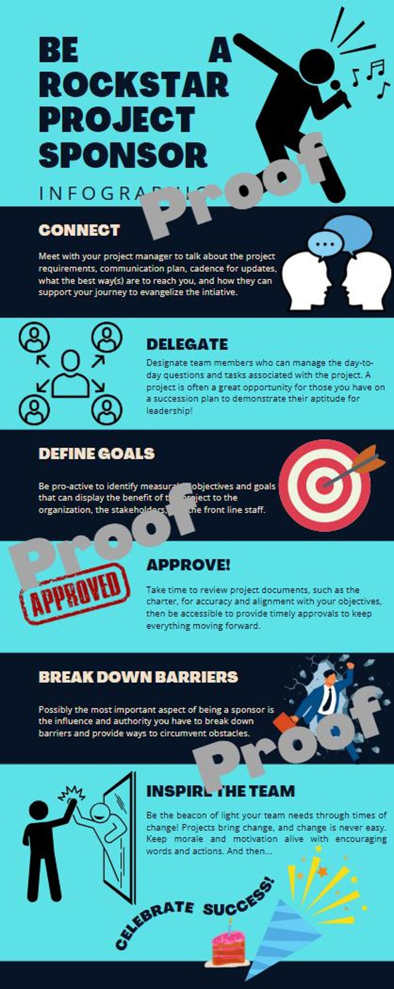 Be a Rockstar Sponsor Infographic - Etsy