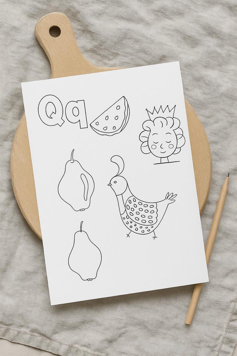 Alphabet Coloring Pages | ABC Printable Worksheets | Educational ...