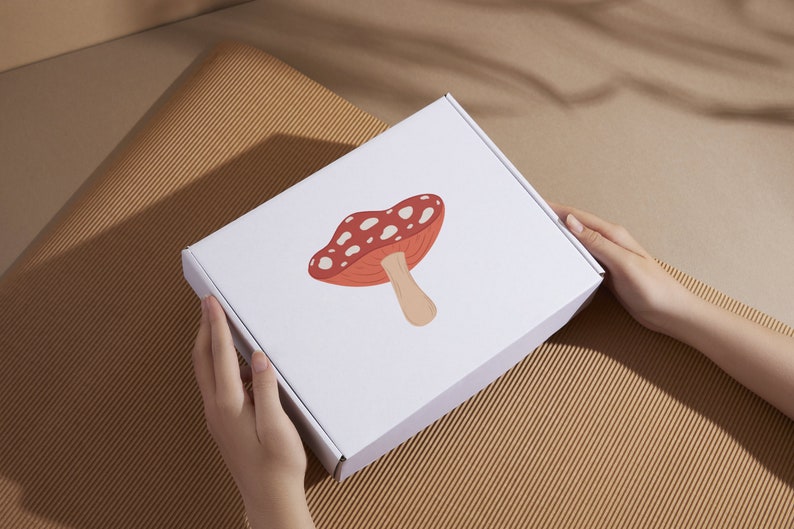 Mushrooms Clipart - Etsy