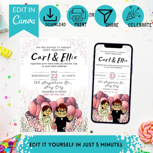 Up Themed Wedding - Etsy