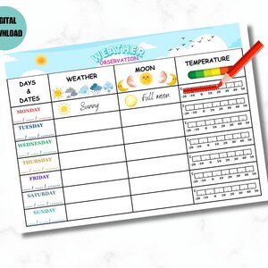 Kids Daily Journal Printable I Journal for Kids I Diary for Children I ...
