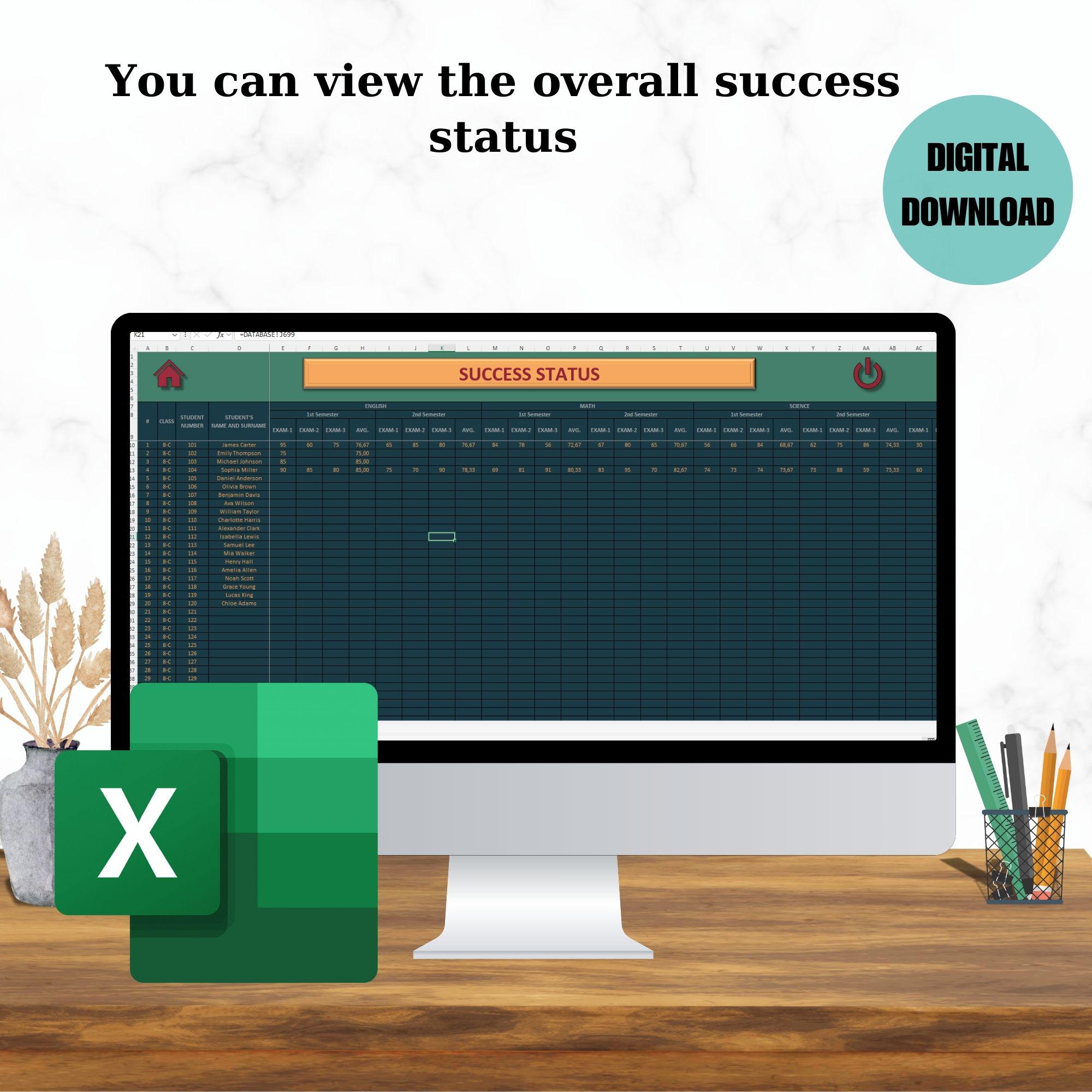 Daily Attendance Tracker | Student Tracker | Attendance Tracker ...