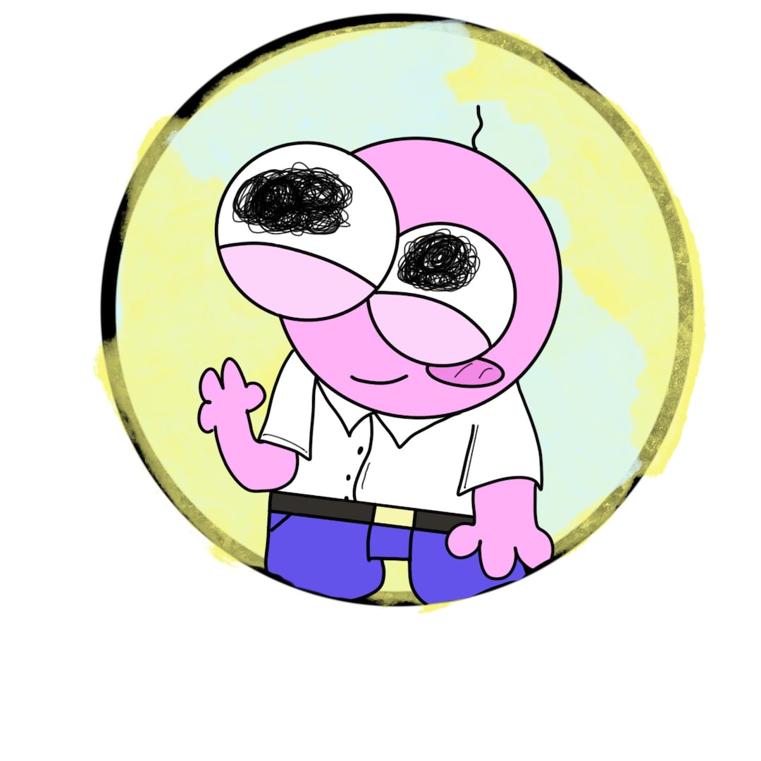 Pim!! - Smiling Friends Pin/button! - Etsy