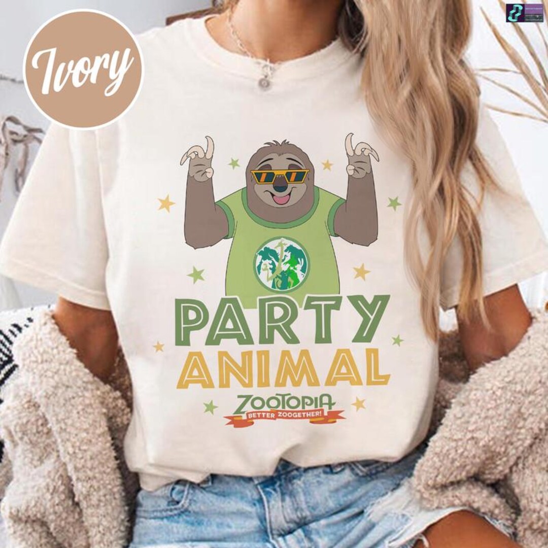 Disneyland Zootopia 2 Priscilla Party Animal Comfort Colors Shirt ...
