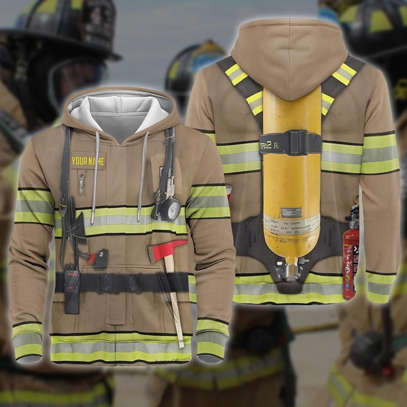 Fireman Costume - Etsy