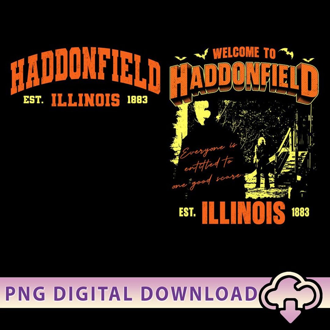 Welcome to Haddonfield Michael Myers PNG, Halloween Movie Png, Scary ...