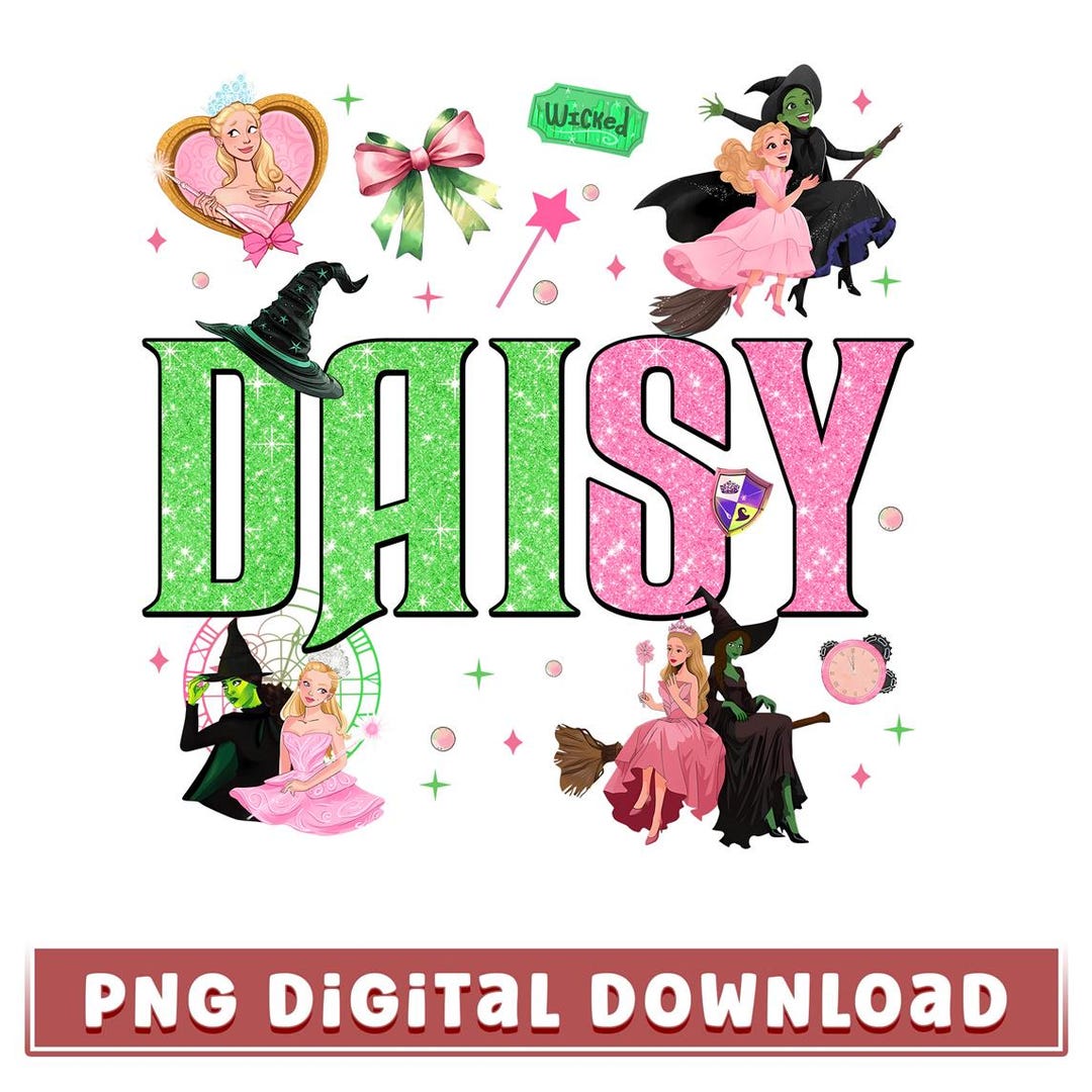 Personalized Wicked PNG, Changed for Good, the Musical Gift, Custom ...