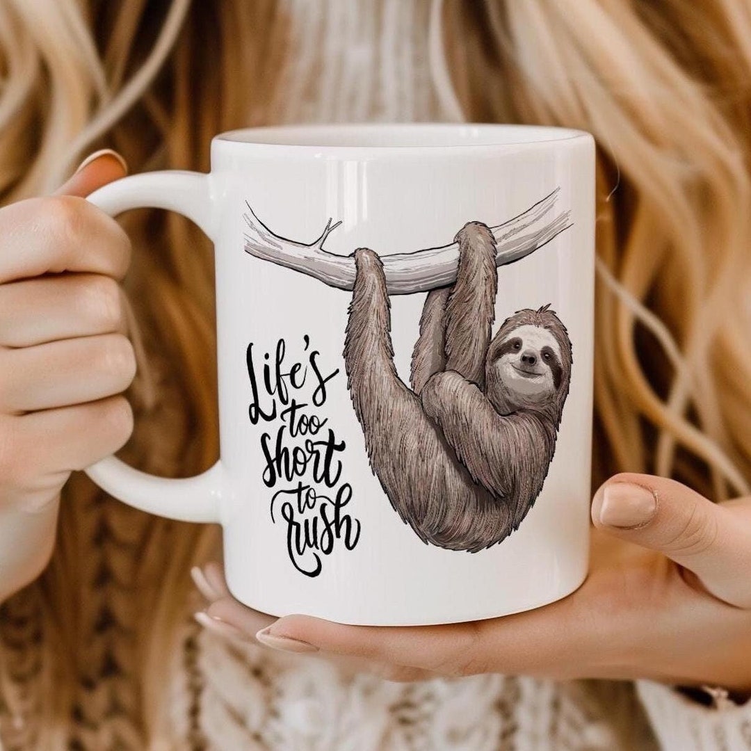 Sloth Mug Sloths Coffee Cup Sloth Coffee Mug Sloth Gift Birthday Gift ...