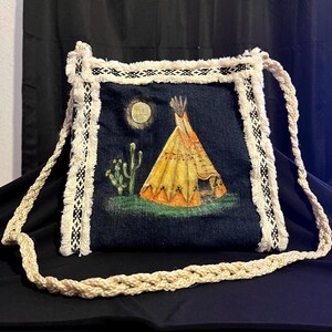 Handmade Native American Purse Boho Crossbody Bag Unique Gift - Etsy