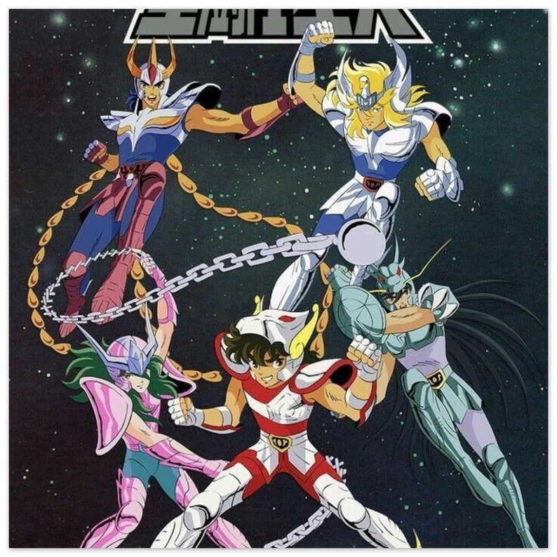 SAINT SEIYA Classic Matte Paper Poster - Etsy
