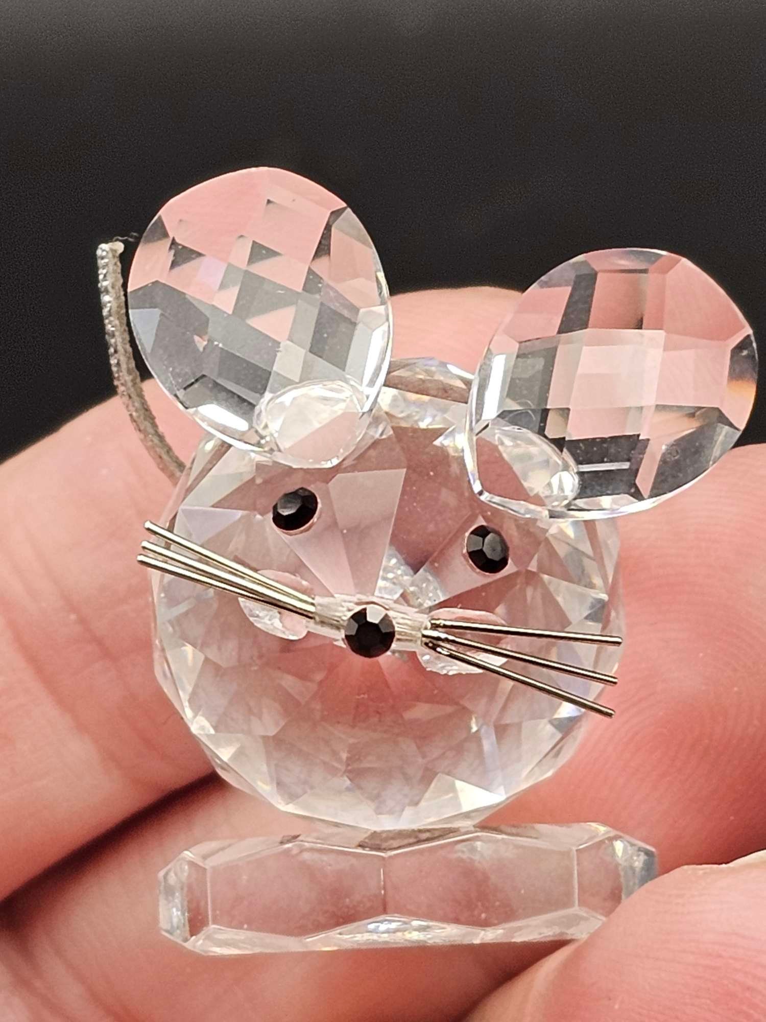 Swarovski Small Mouse Swarovski Crystal Replica Mouse 7606 NR 000001 ...