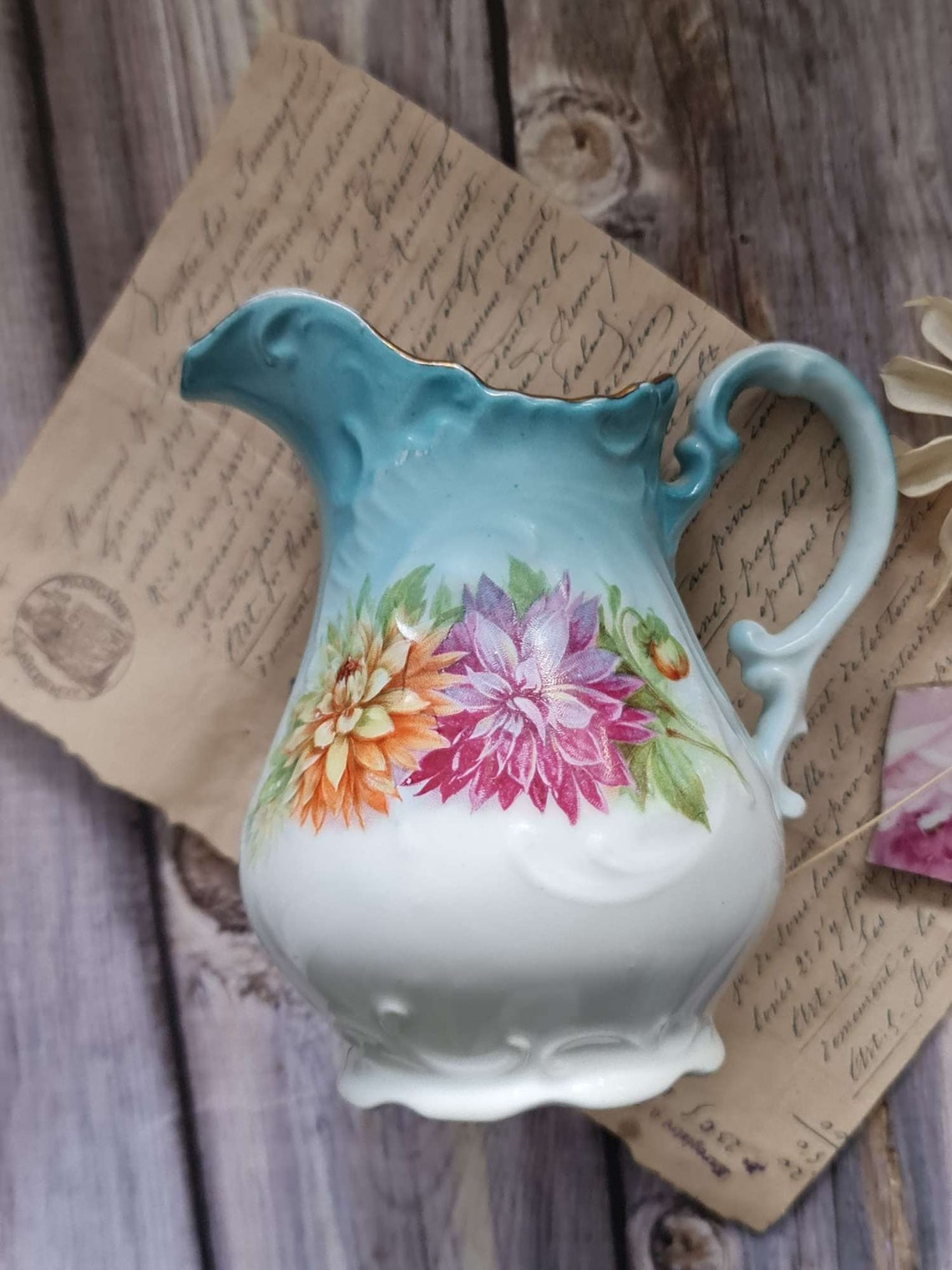 STUNNING Small Pitcher - Porzellanfabrik Wehinger & Co. AG 1920s ...