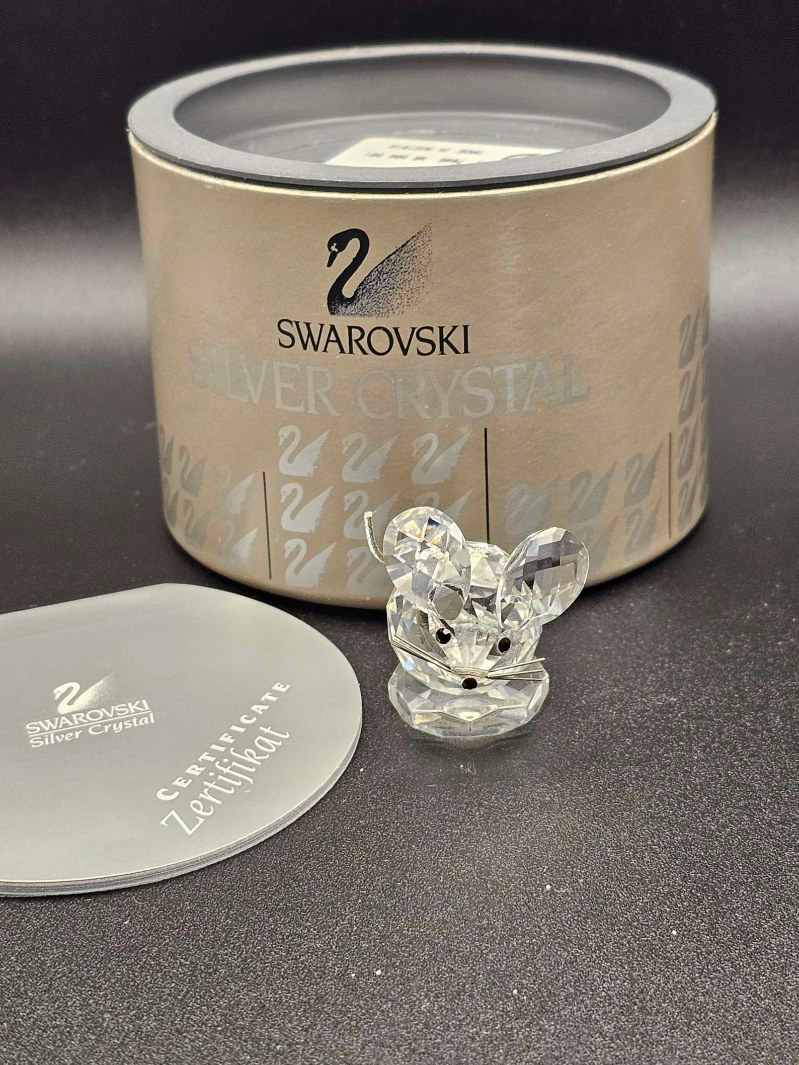 Swarovski Small Mouse Swarovski Crystal Replica Mouse 7606 NR 000001 ...