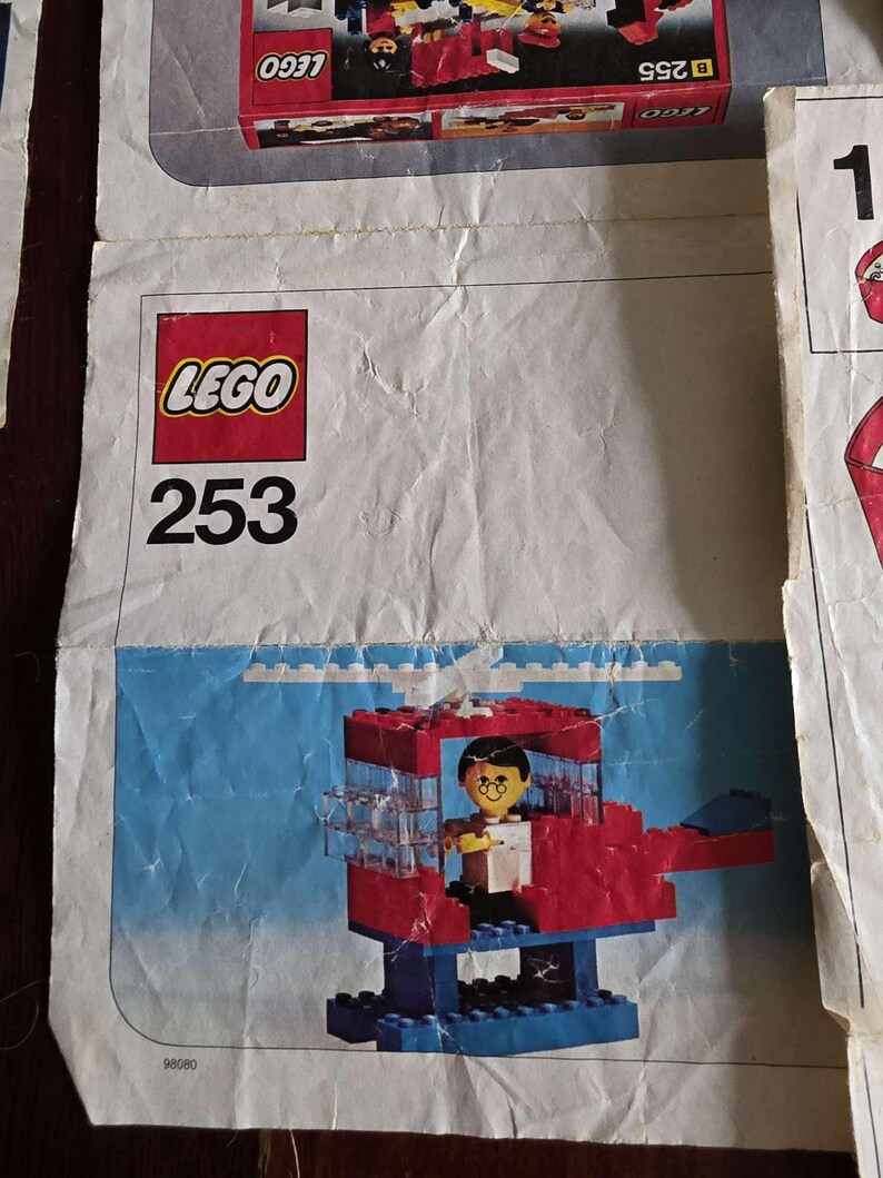 Vintage 1970s Lego 7 Sets * Incomplete Chaos * 660 615 689 613 312 361 ...