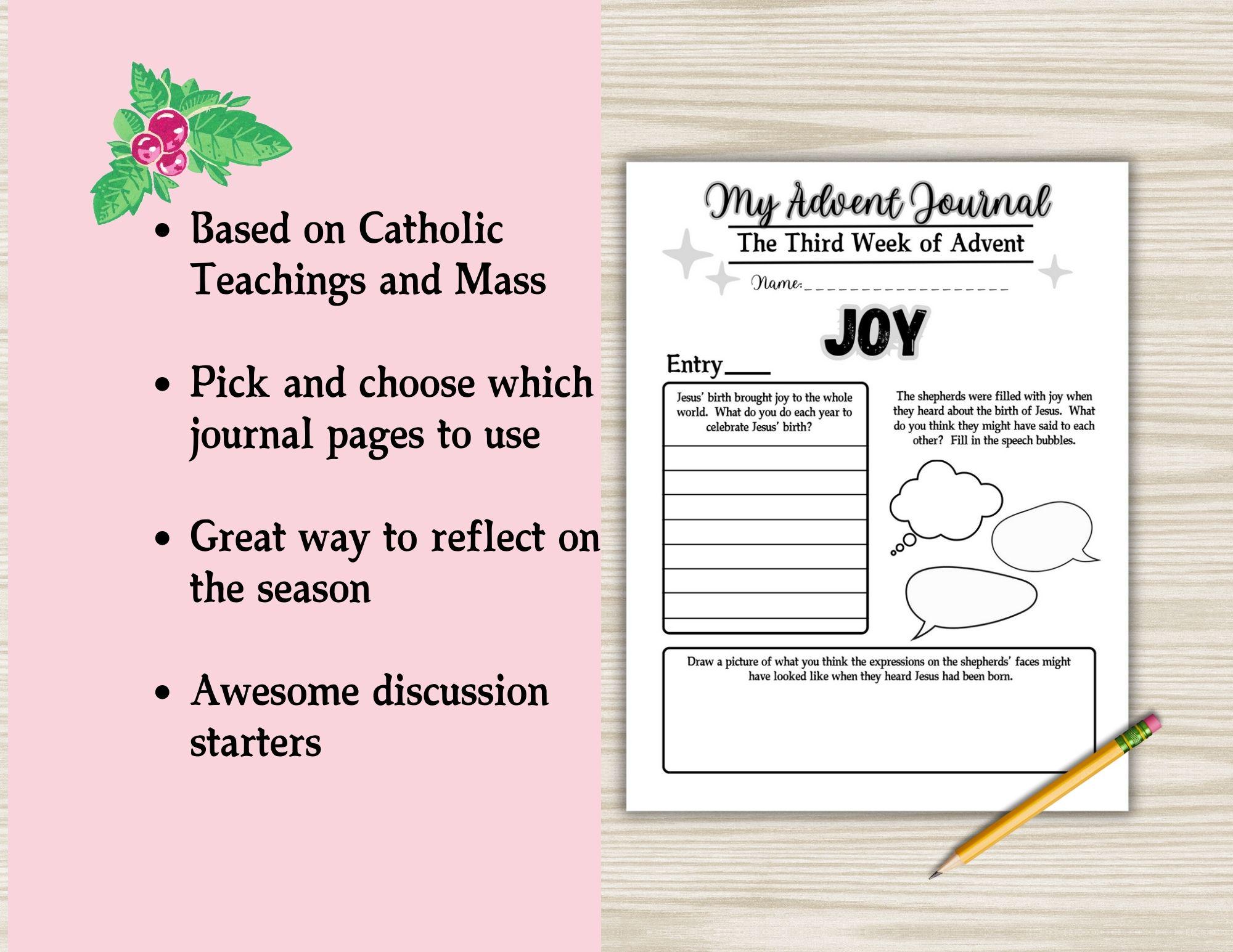 Advent Printable, Advent Worksheets, Kids Advent Activity, Kids Advent ...
