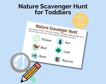 Bug Scavenger Hunt Printable Scavenger Hunt Nature Scavenger Hunt Kids ...