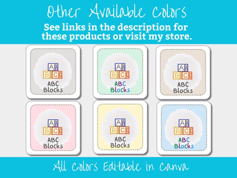 Printable Toy Bin Storage Labels, Toy Organization, Toy Storage ...