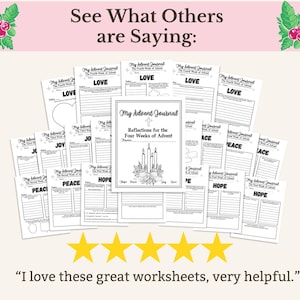 Advent Printable, Advent Worksheets, Kids Advent Activity, Kids Advent ...