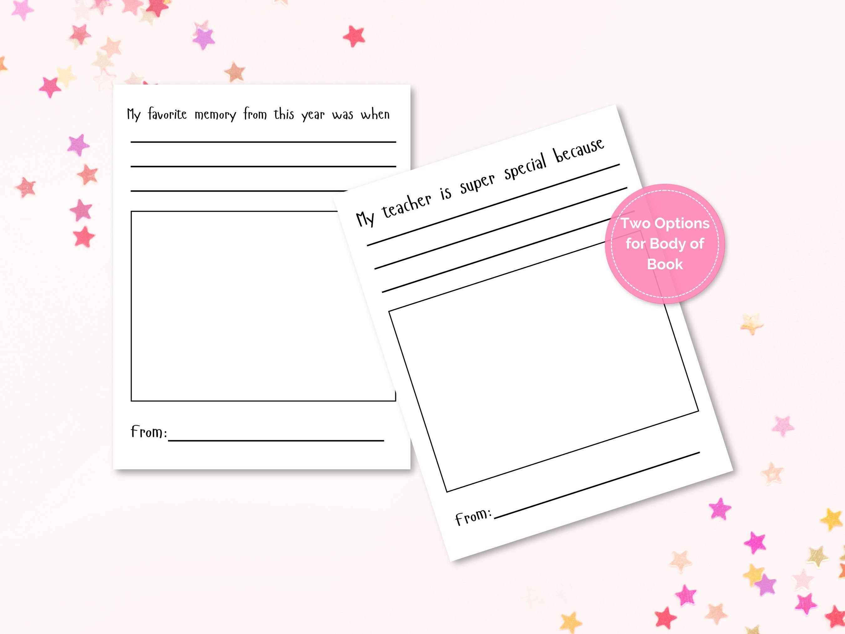 Teacher Appreciation, Class Book, Teacher Thank You, Teacher Gift Ideas ...