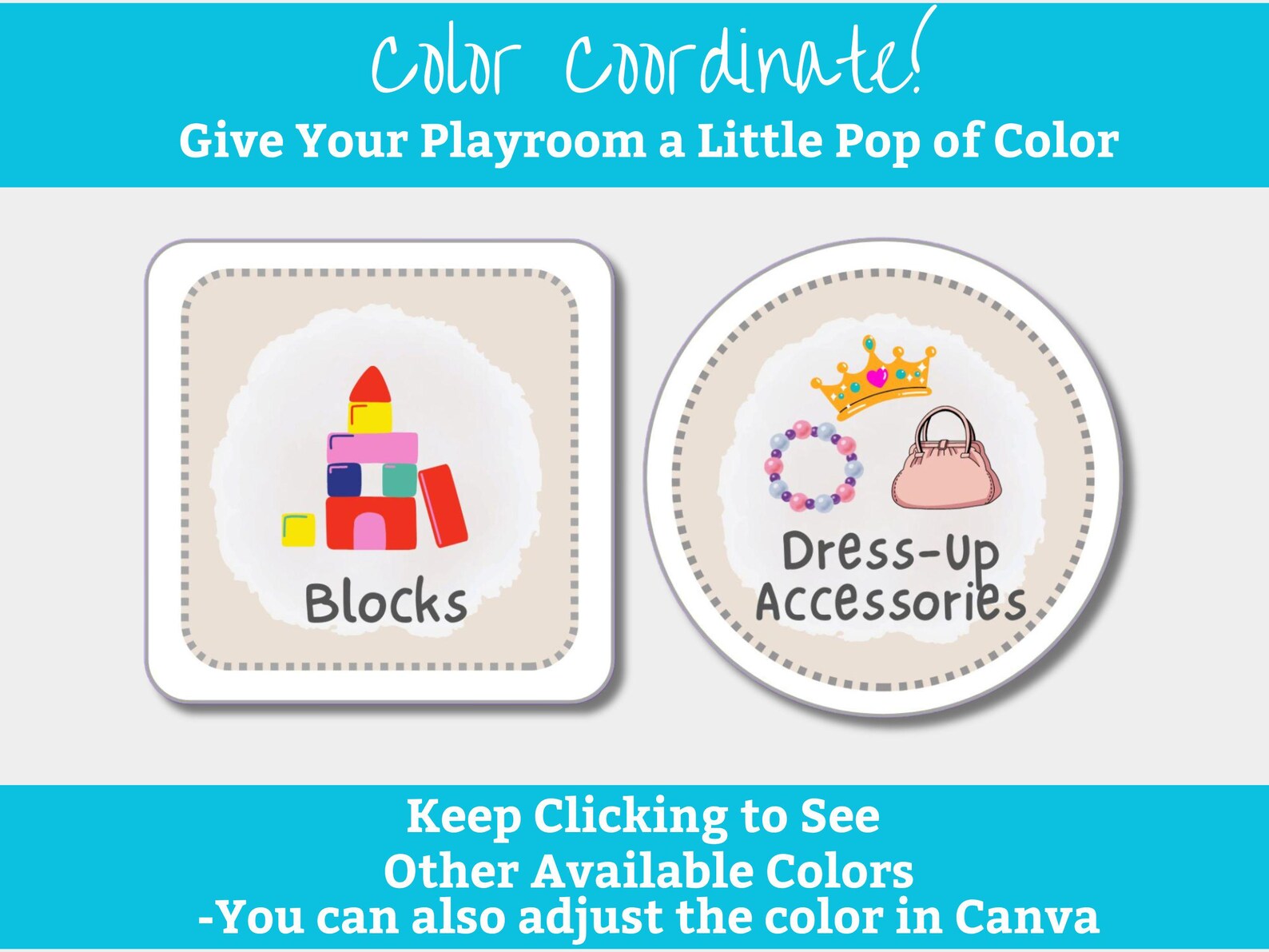 Printable Toy Bin Storage Labels, Toy Organization, Toy Storage ...