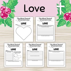 Advent Printable, Kids Advent Activity, Kids Advent Journal, Printable ...