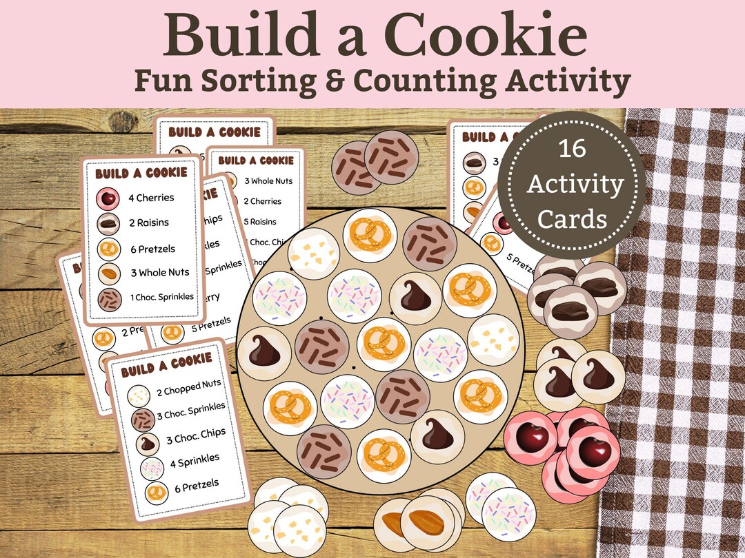 Sorting, Counting, Pretend Play, Busy Book, Preschool Printable ...