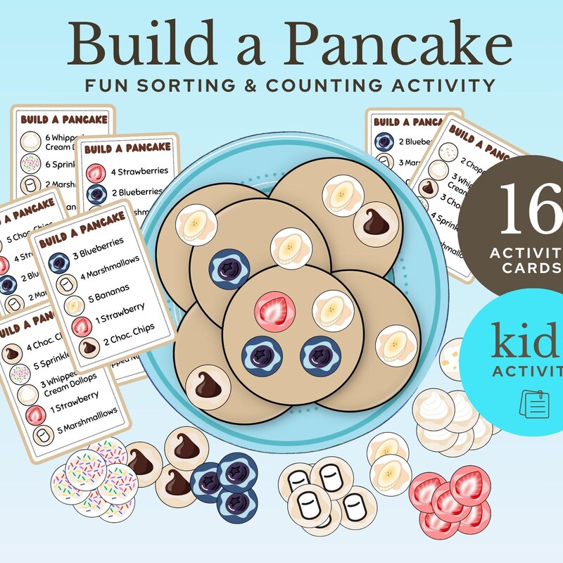 Pancake Craft for Toddlers - Etsy