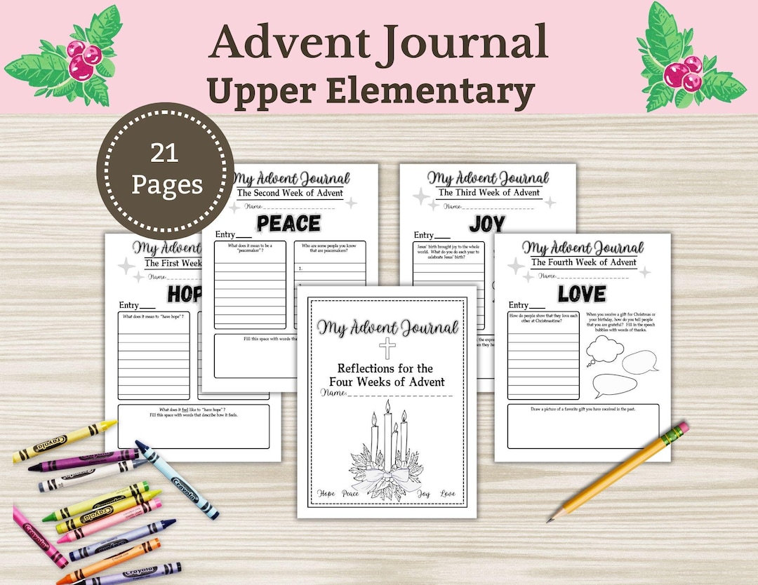 Advent Printable, Advent Worksheets, Kids Advent Activity, Kids Advent ...