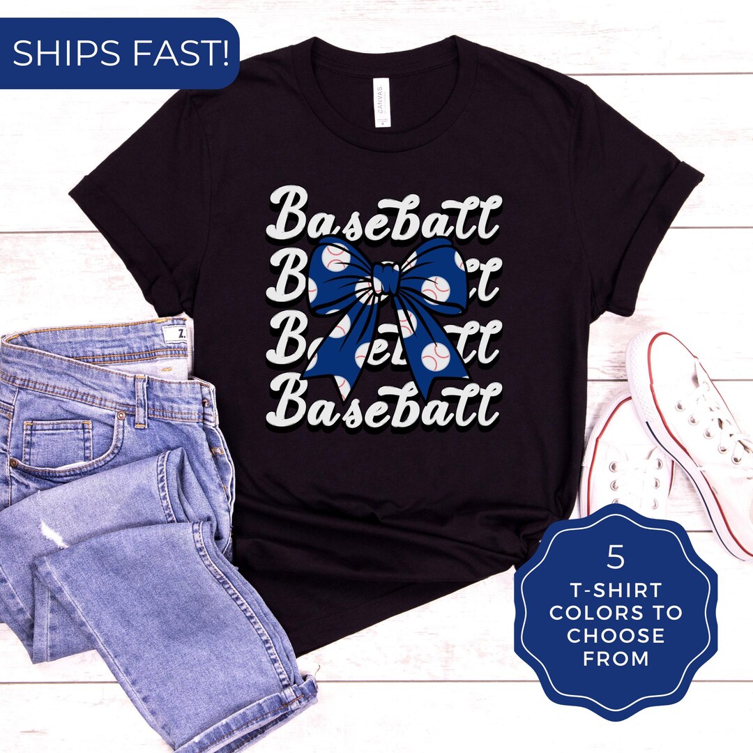 Baseball Mom T-shirt, Cute Baseball Mom Shirt, Game Day Tee, Gift for ...