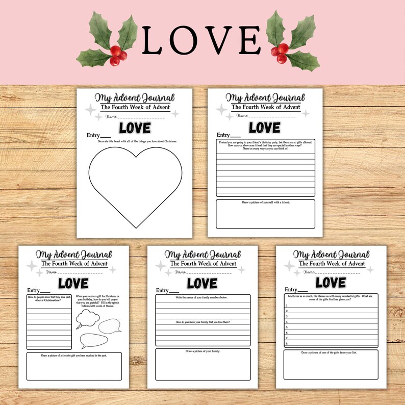 Advent Printable, Advent Worksheets, Kids Advent Activity, Kids Advent ...
