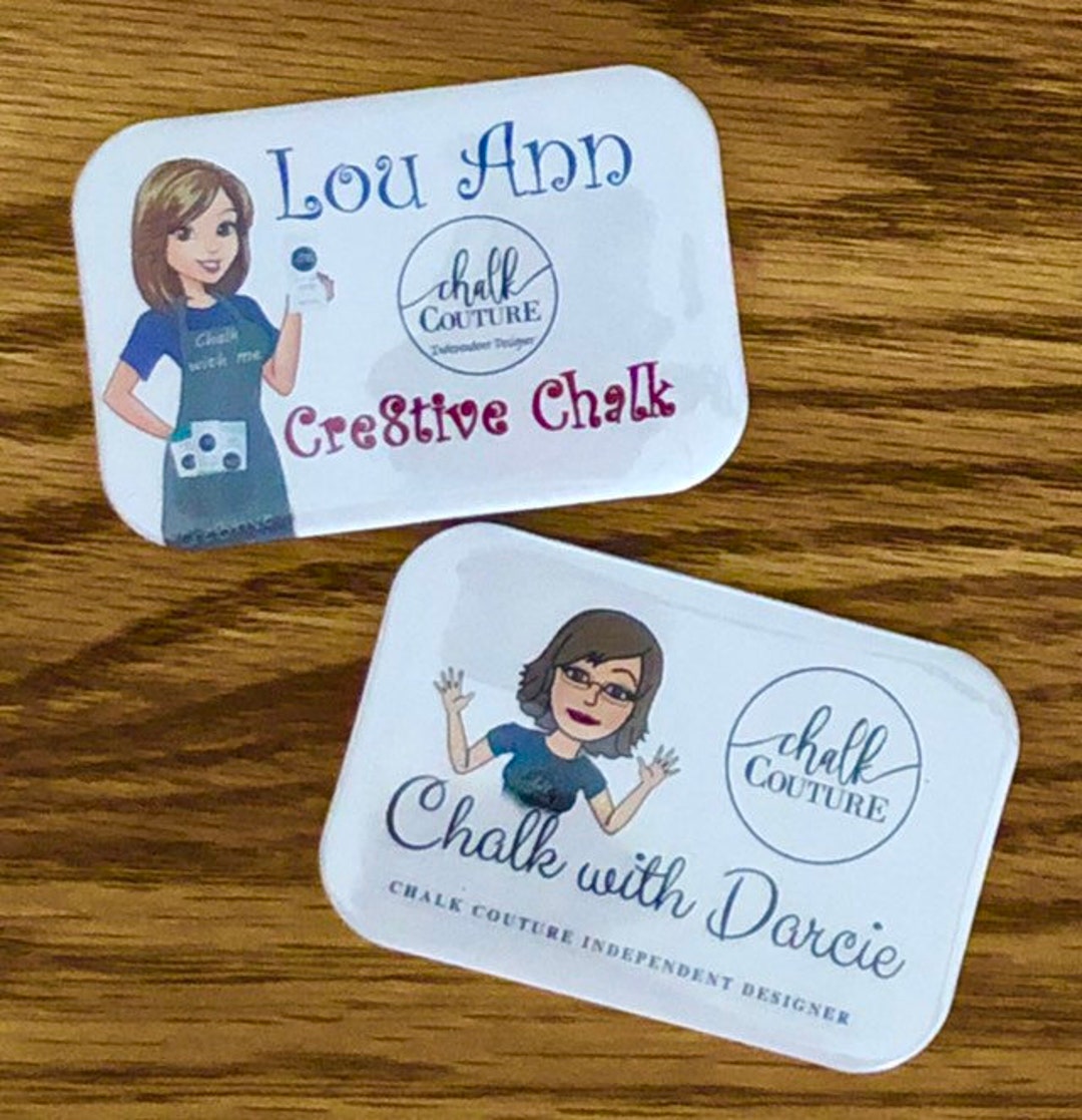 Custom Pin back or Magnetic 2 x 3 Button - Etsy España