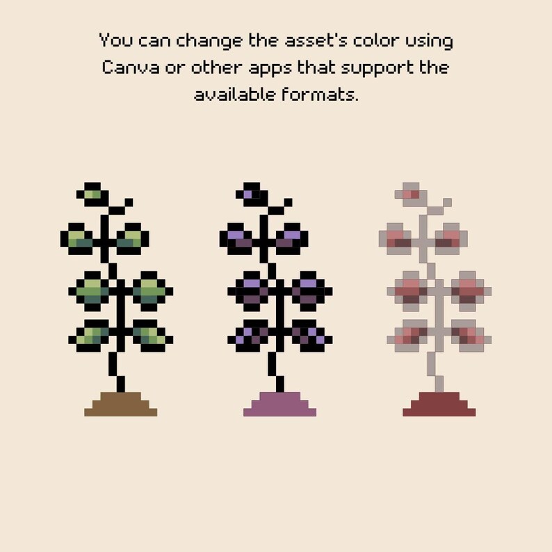 No AI, Hand Drawn Cute Pixel Art | Sprout Theme Pixel Art | Digital ...