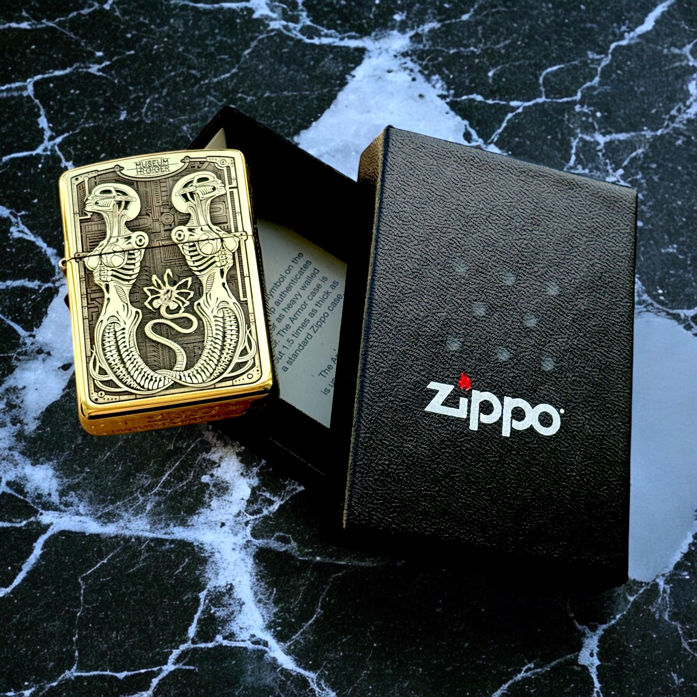Zippo Armor Giger's Alien New Lighter - Etsy