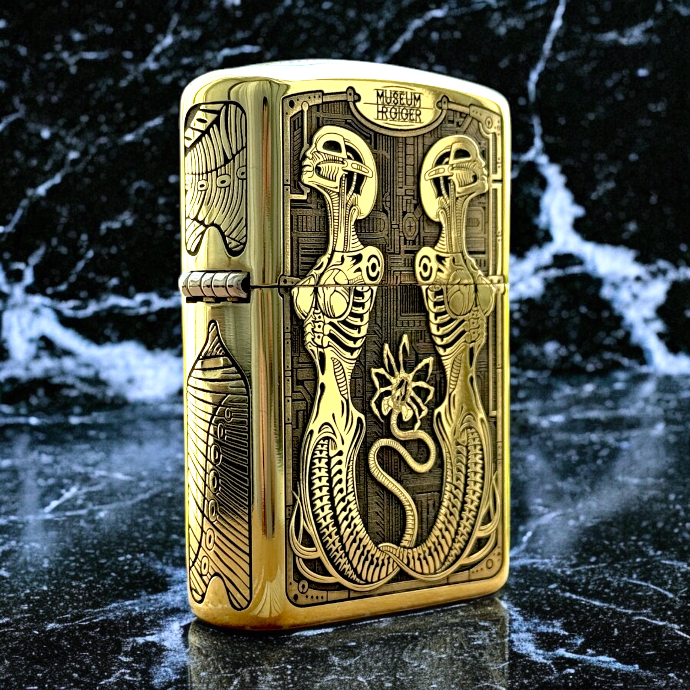 Zippo Armor Giger's Alien New Lighter - Etsy