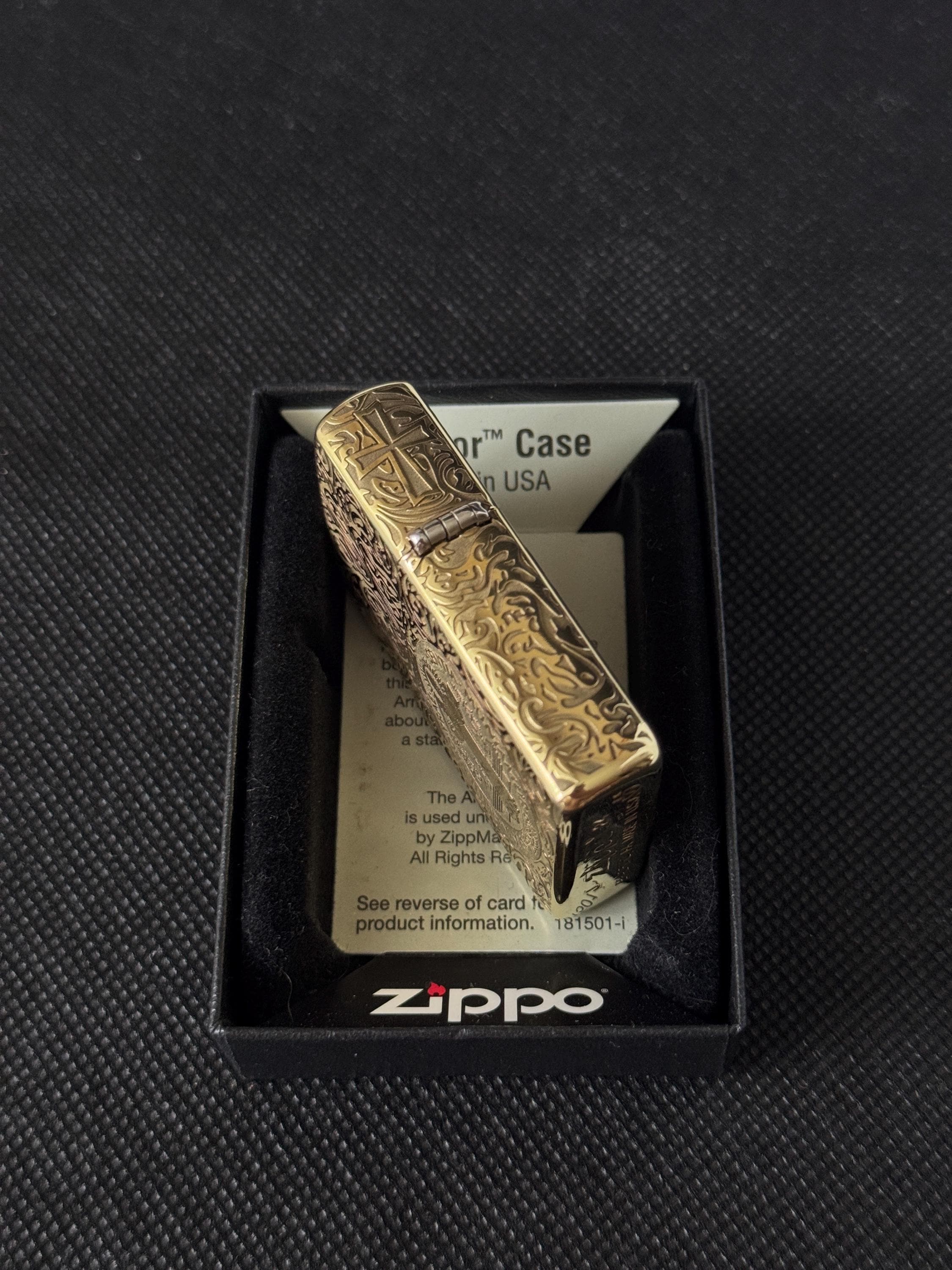 Constantine Custom Brass Zippo Armor Lighter - Etsy