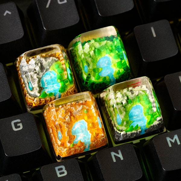 Mountain Keycap - Etsy