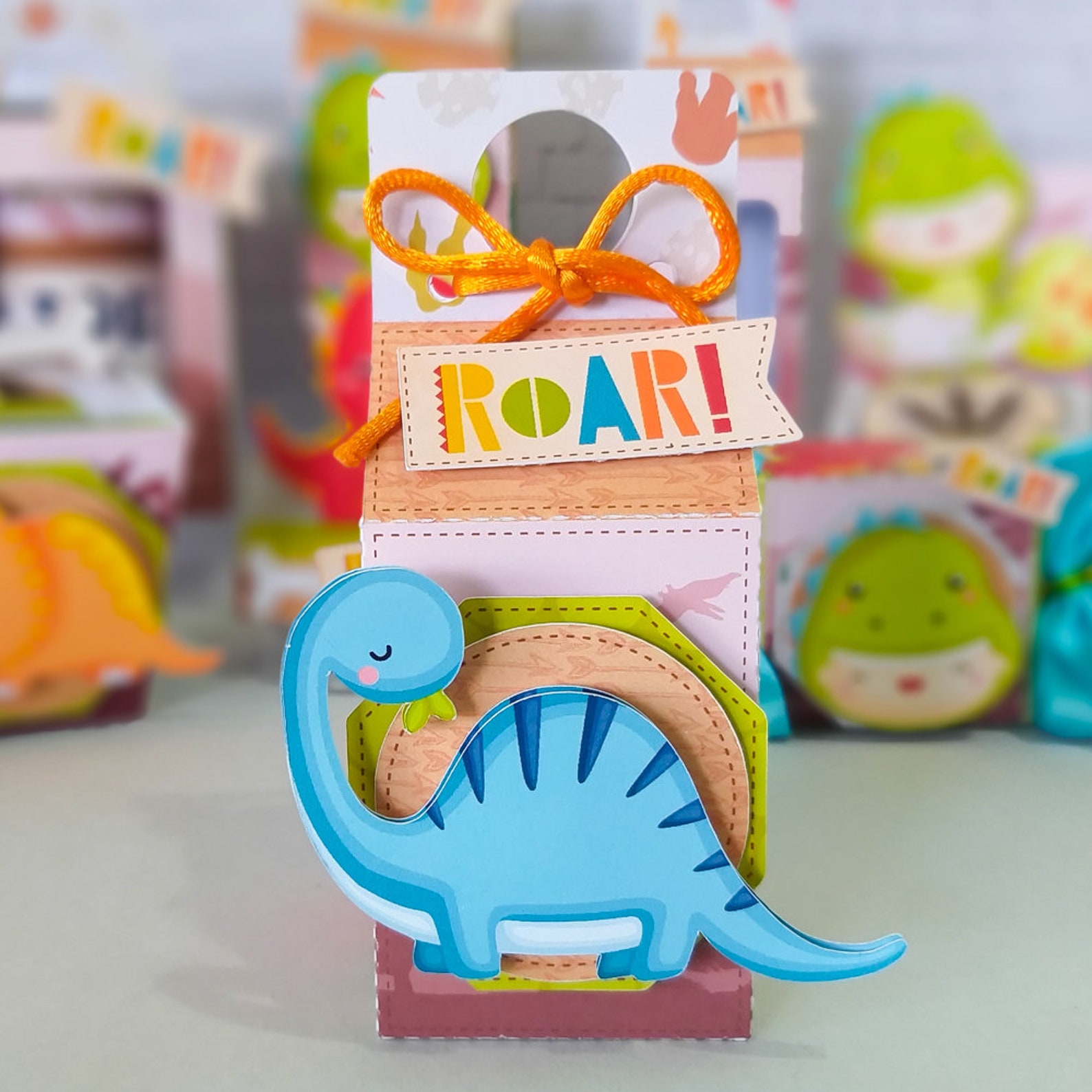 Baby Dinosaur Birthday Party Boxes. - Etsy