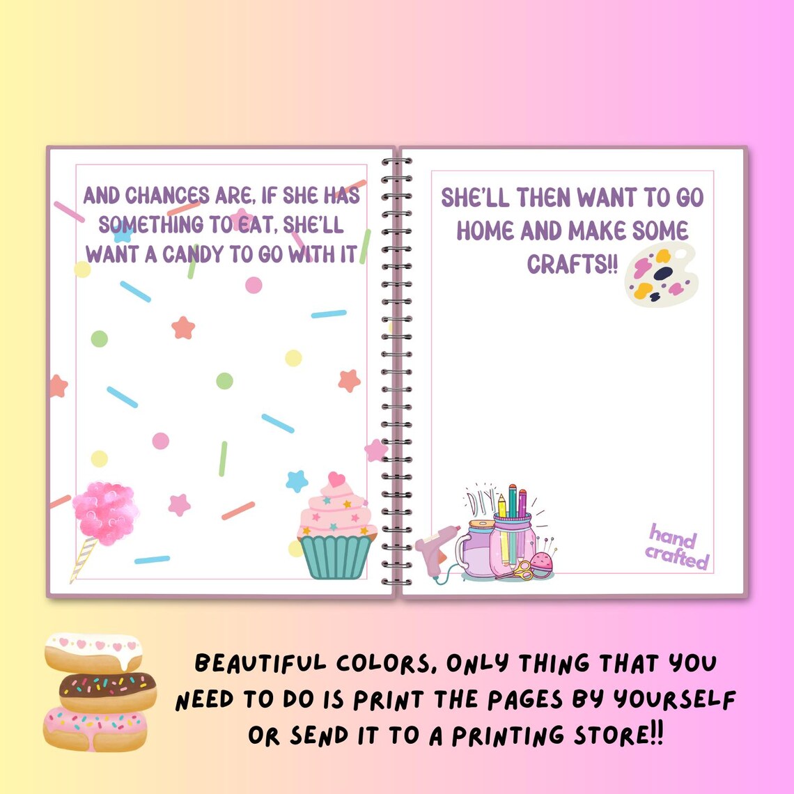 Teacher Gift Book With Appreciation Pages If You Give Your Teacher a ...